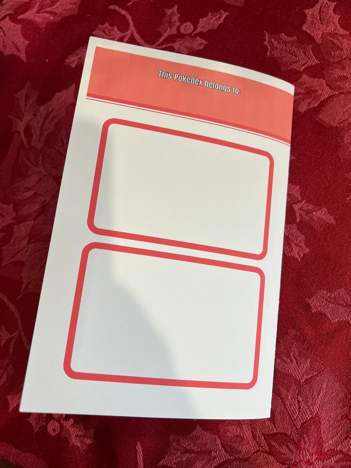 Printable Pokemon Pokedex for Kids' Pokemon Parties - Instant Download ...