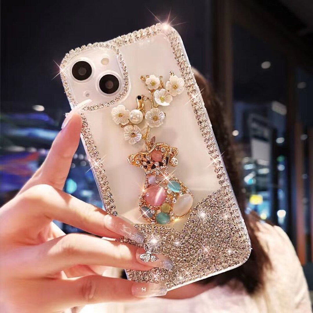 Applicable Apple 14 Phone Case Rhinestone Luxury Phone Case iPhone 14 ...