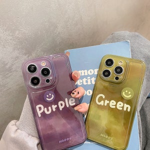 Korean Letter Smiley Phone Case for Iphone14pro/iphone13 Couple Phone ...