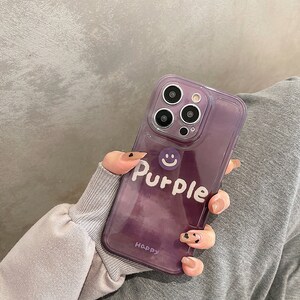 Korean Letter Smiley Phone Case for Iphone14pro/iphone13 Couple Phone ...