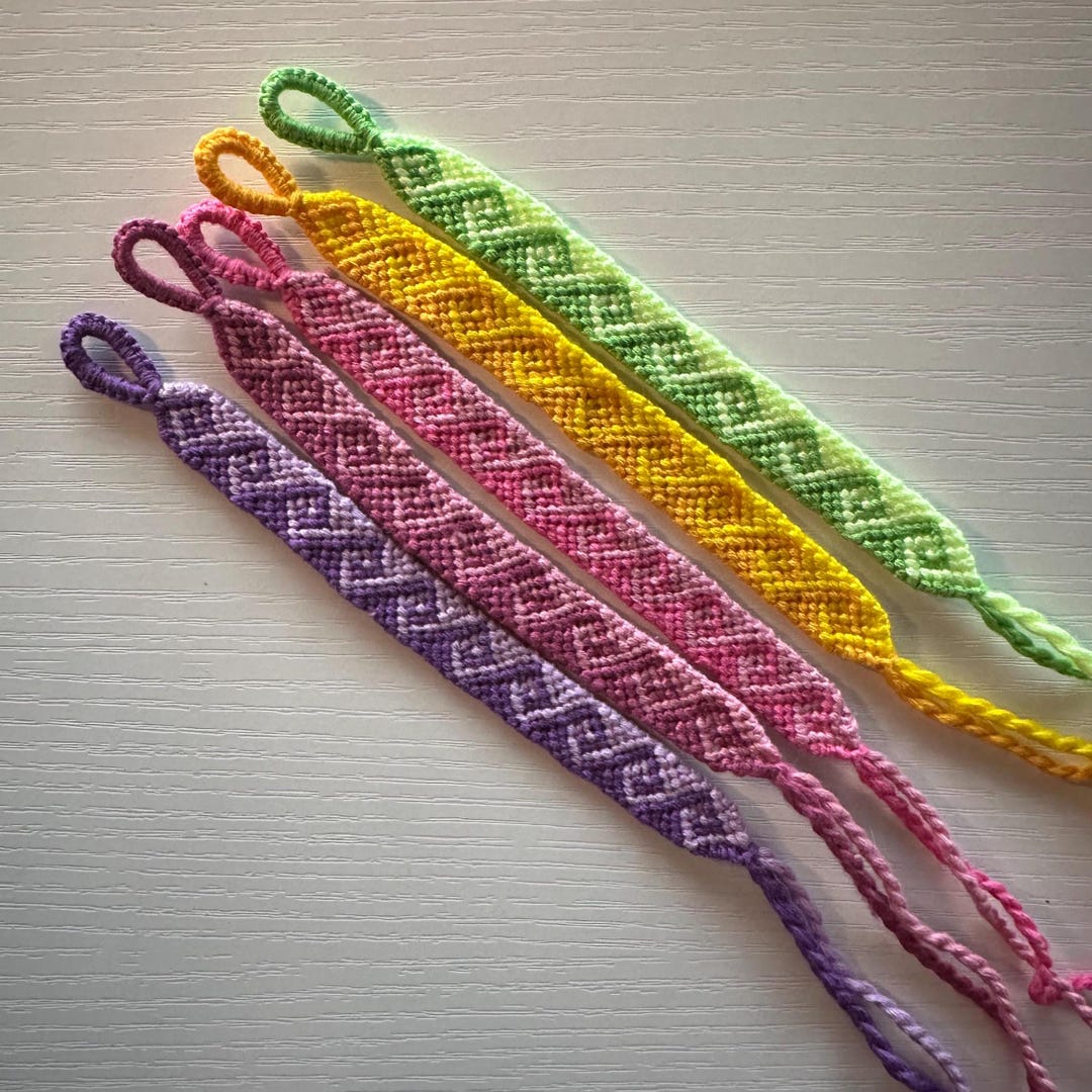 Greek Wave Knotted Bracelet I Handmade Friendship Bracelets I Wave ...