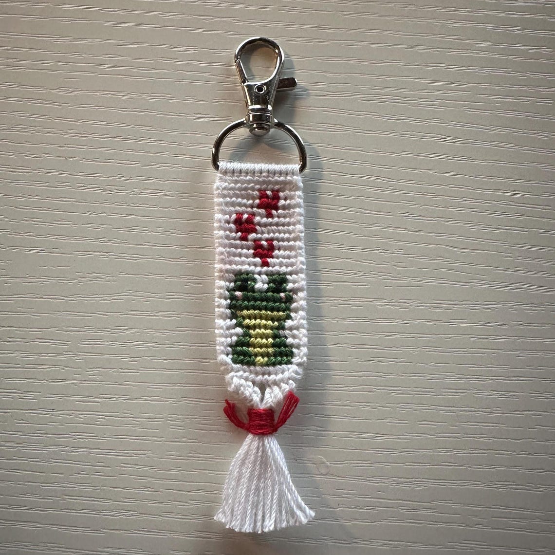 Knotted Keychains I Handmade Friendship Bracelets I Gift Ideas I Macrame I Woven Keychain I Frog ...