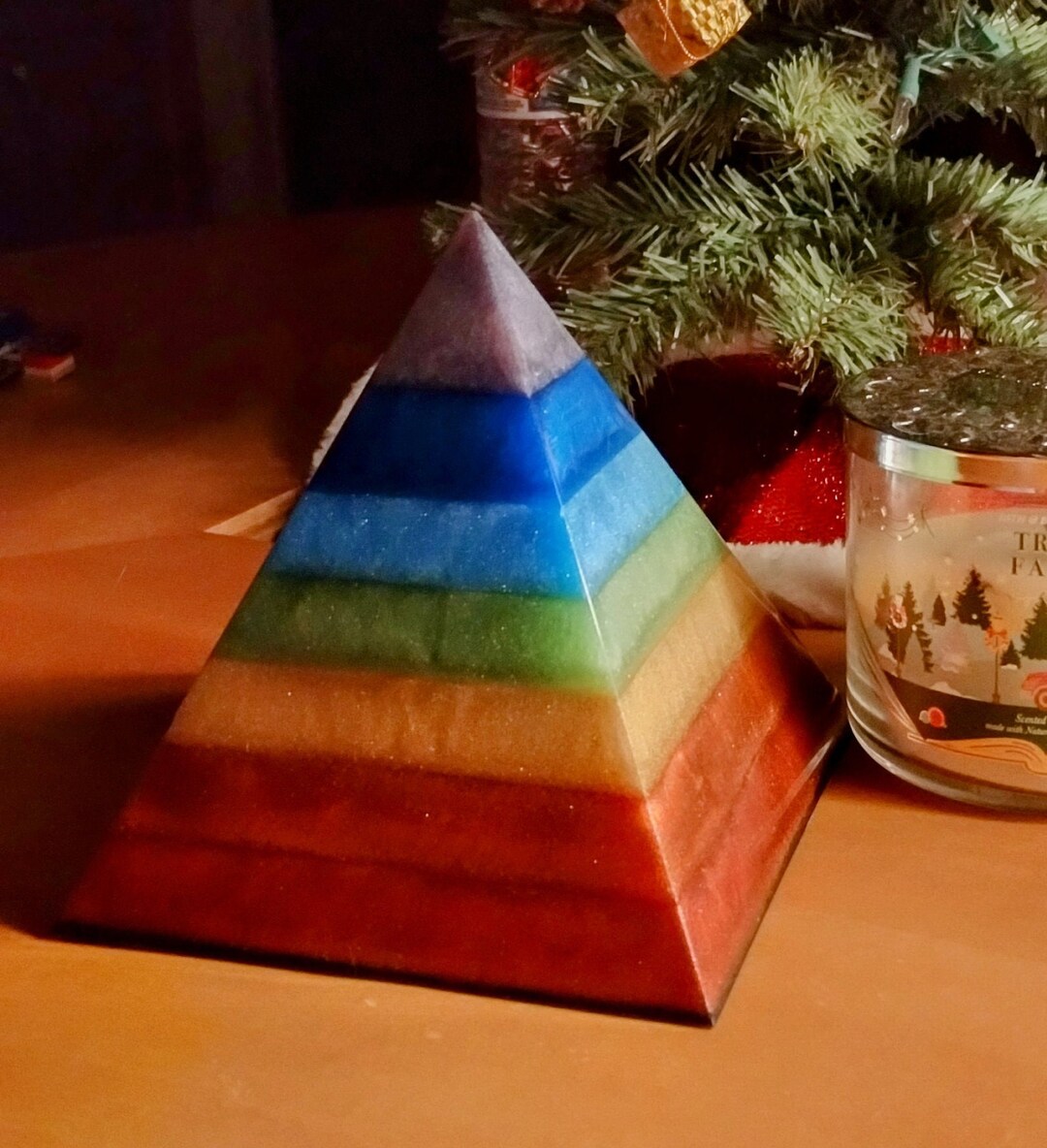 Chakra Pyramid 6 Inch - Etsy