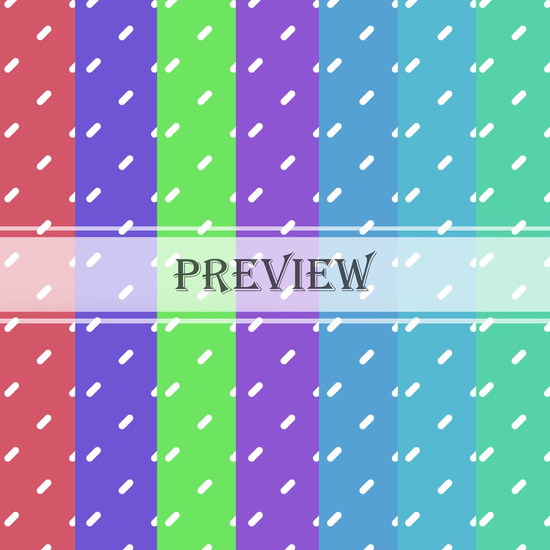 POLKA DIGITAL PAPER, Rectangle Design, Printable, Use With Design Tools ...