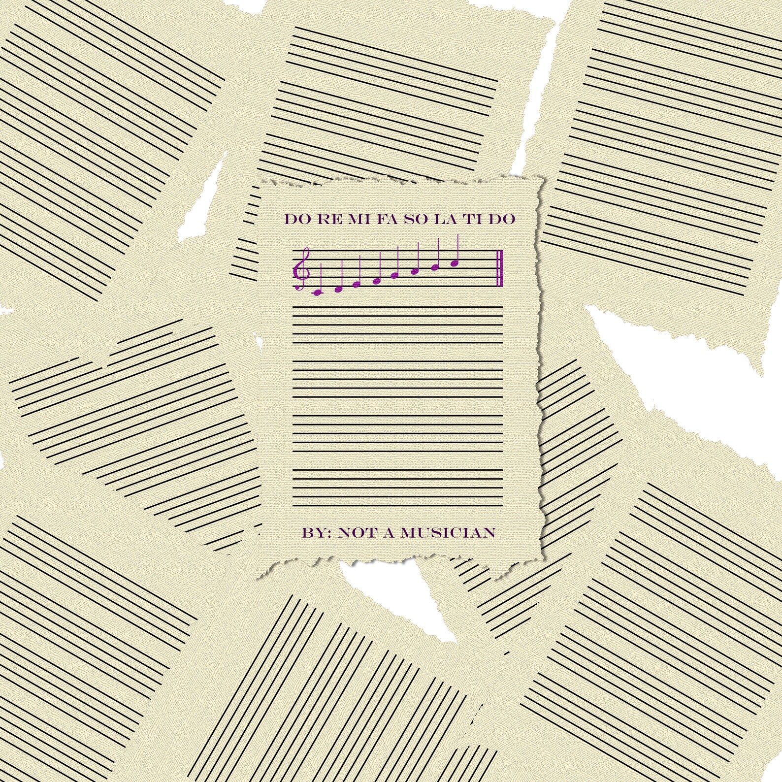 21 MUSICAL NOTES, Brushes for Photoshop. Seamless, Make Music Sheets ...