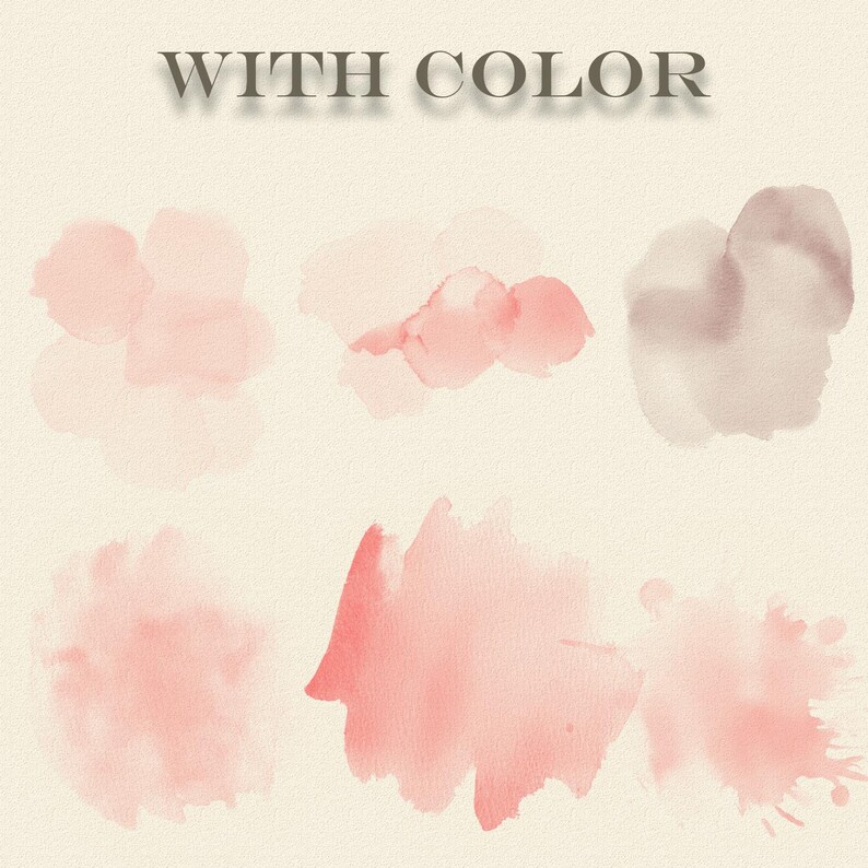 20 WATERCOLOR BRUSHES, for Photoshop, Seamless and Easy to Use ...