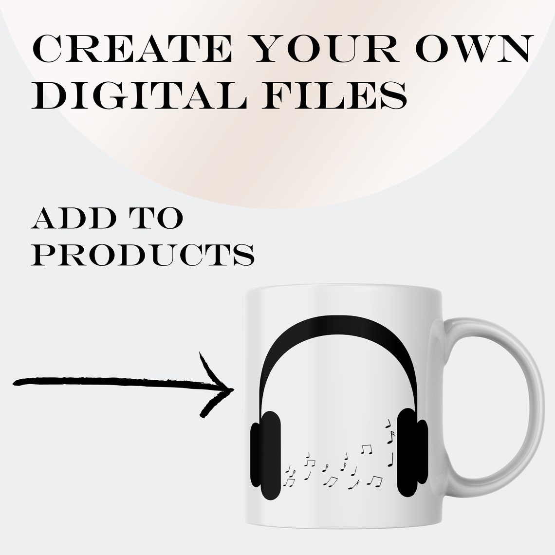 21 MUSICAL NOTES, Brushes for Photoshop. Seamless, Make Music Sheets ...