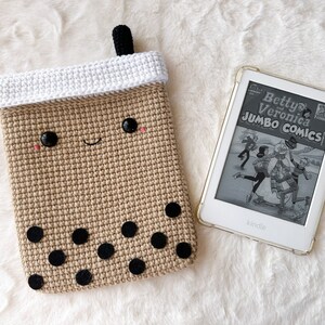 Kindle/kobo Sleeve Pattern - Boba Milk Tea - Etsy