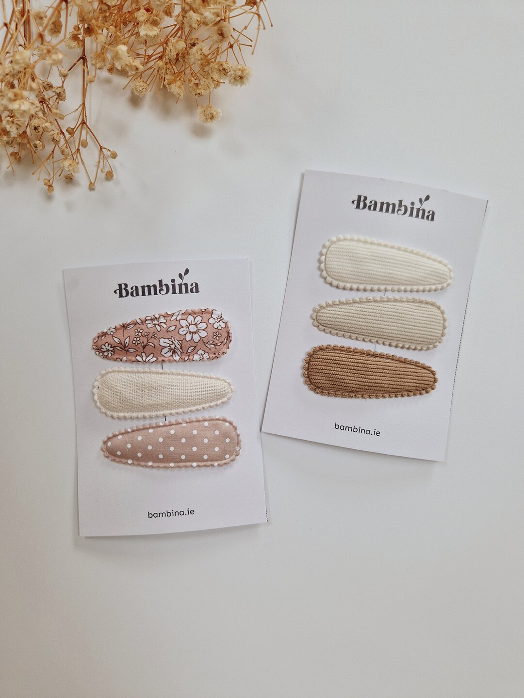 Fabric Snap Clip 3 Pack, Toddler Hair Clips, Baby Hair Clips, Fabric ...