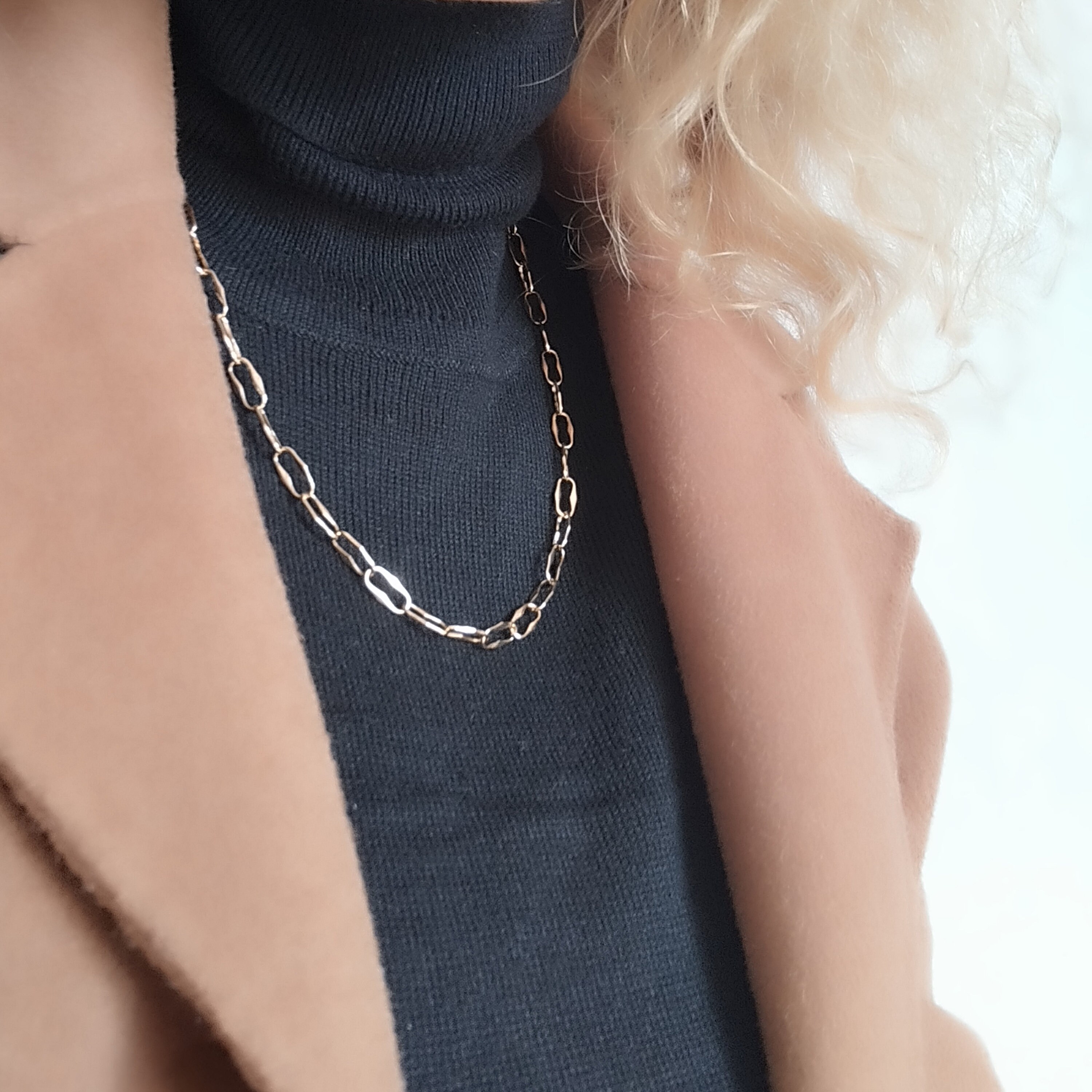 Collar Doble, Jaspe Dálmata, Collar Moderno, Collar Con Cadena, Cadenas ...