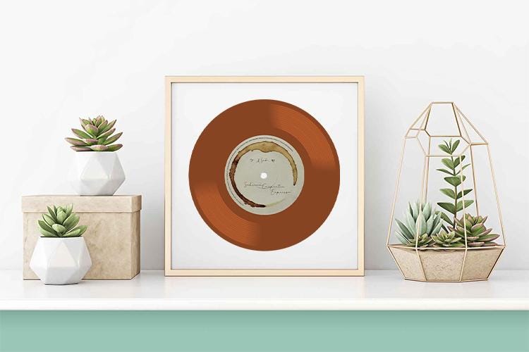 Espresso - Sabrina Carpenter Vinyl Record Art, Album Cover Art, Rec ...