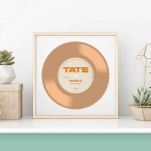 Revolving Door - Tate Mcrae Vinyl Record Art, Rec Room Decor, Digital ...