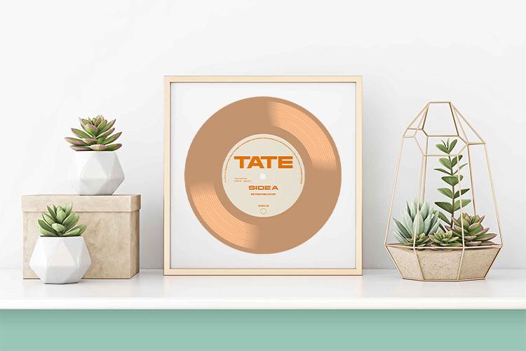 Revolving Door - Tate Mcrae Vinyl Record Art, Rec Room Decor, Digital ...