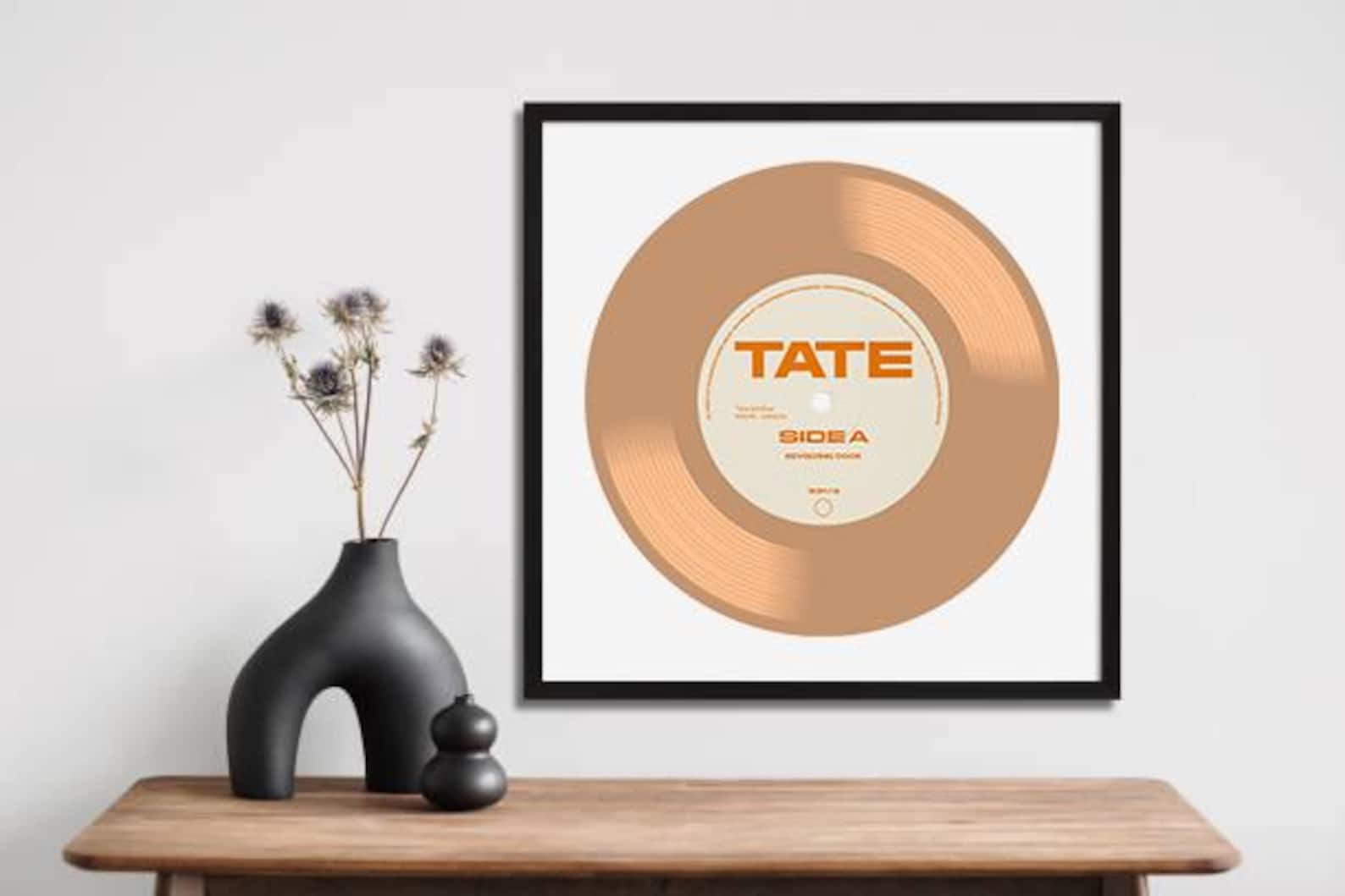 Revolving Door - Tate Mcrae Vinyl Record Art, Rec Room Decor, Digital ...