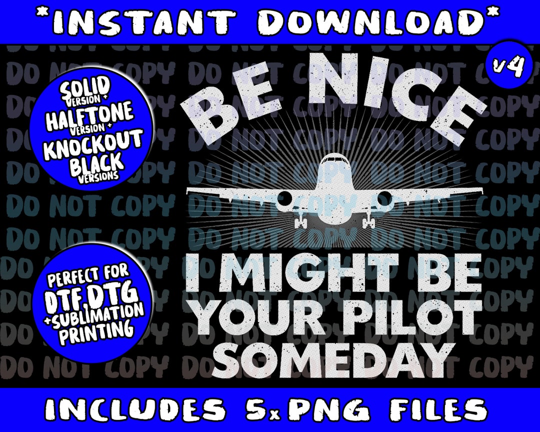 Funny Airline Pilot Art for Men Women Aviation Future Pilot Png Bundle ...