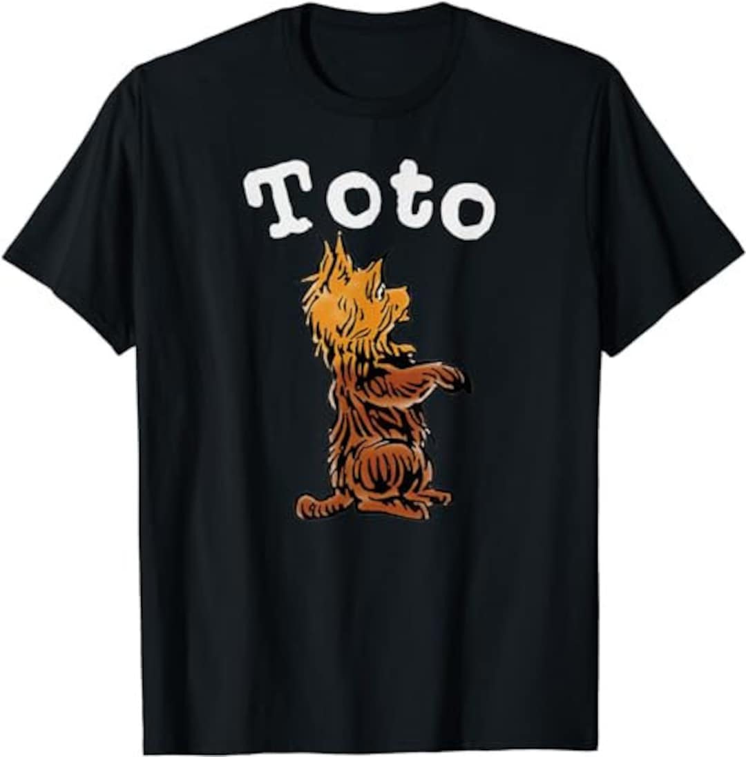 Classic Fairytale Toto the Dog Art-vintage Wizard of OZ Toto T-shirt ...