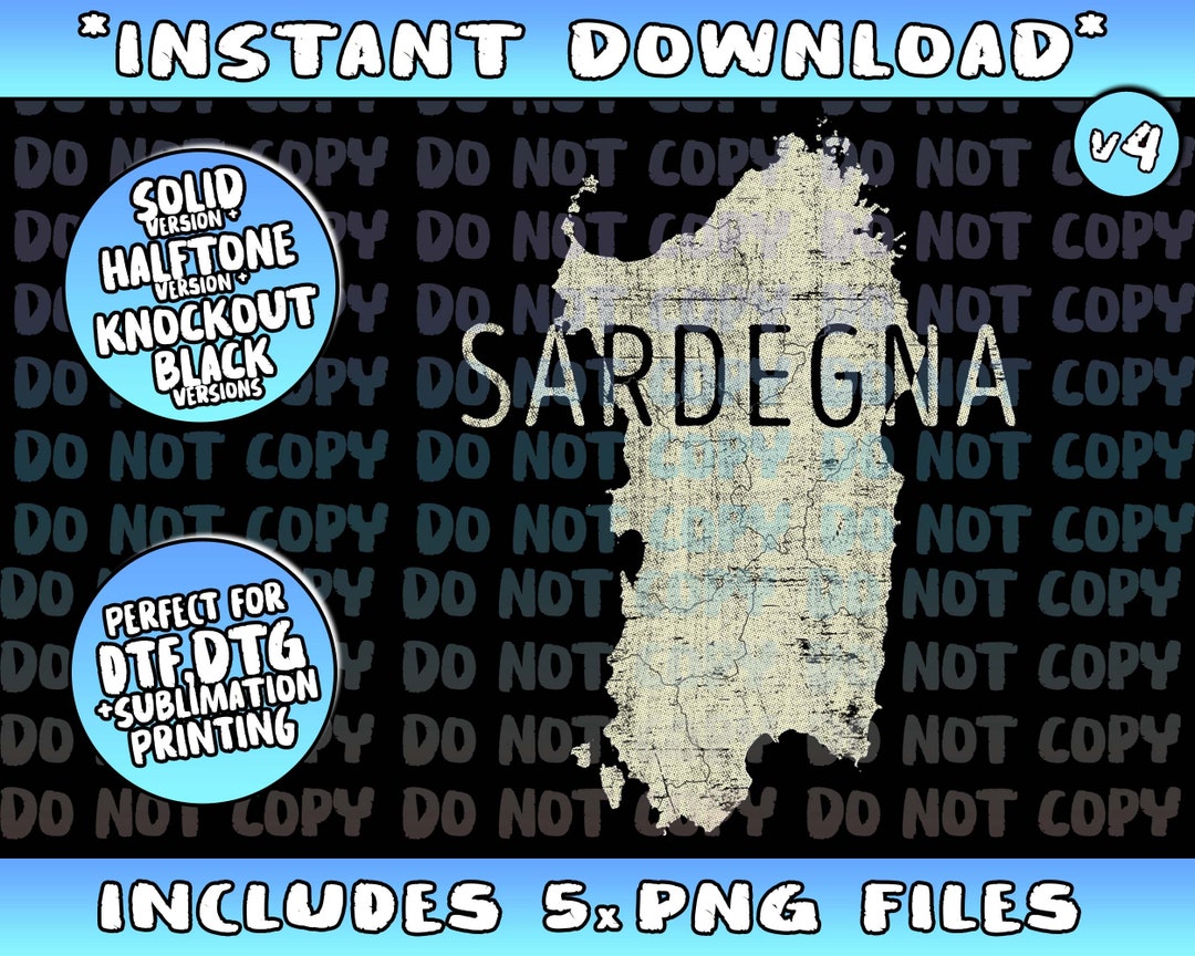 Sardinian Map Word Art Sardegna Italy Souvenir - Etsy