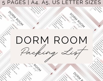 Dorm Room Planner - Etsy