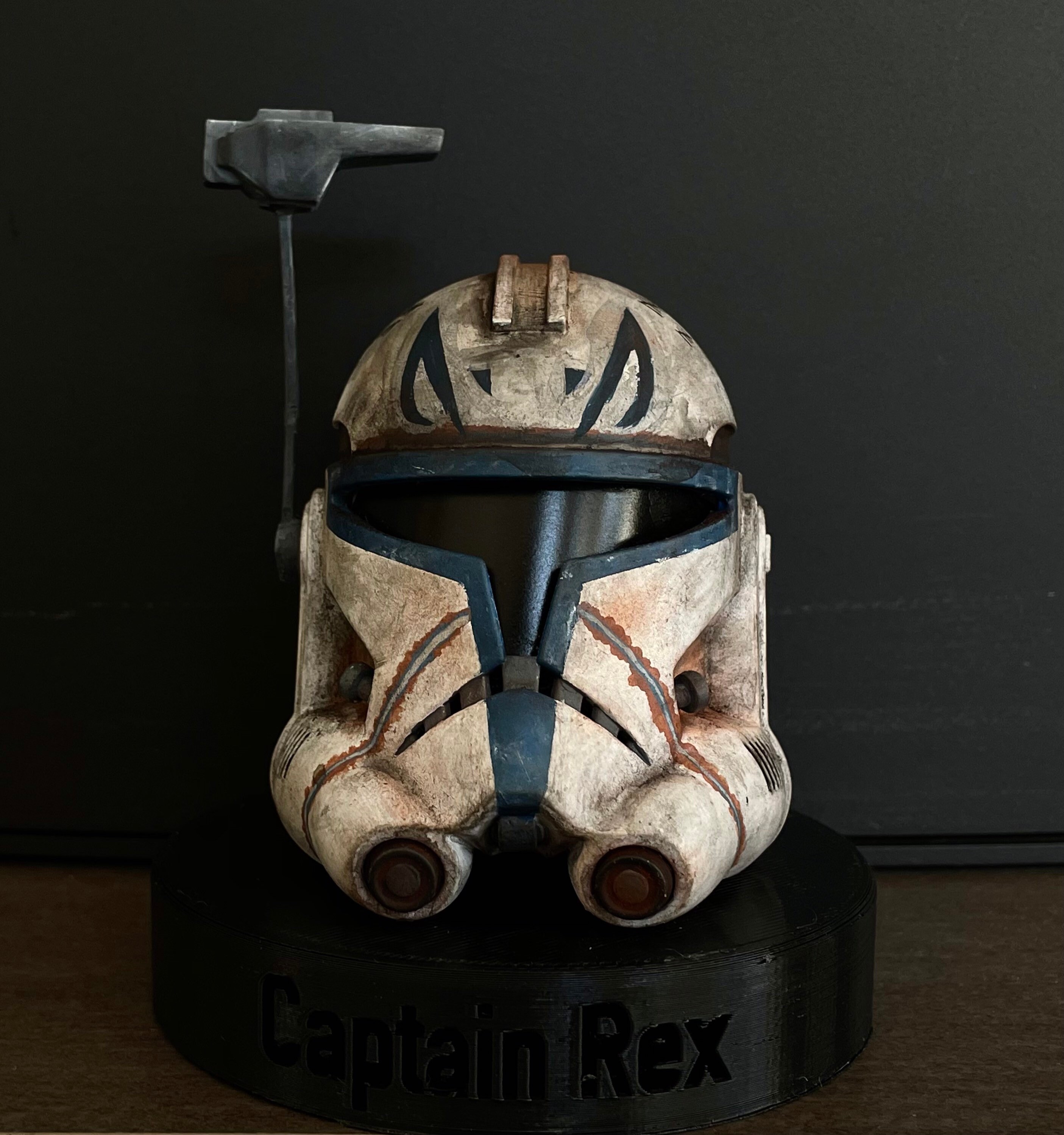 Star Wars Captain Rex Display Helmet - Etsy