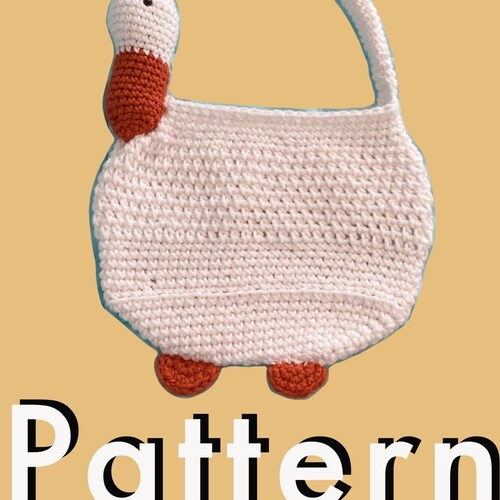 Crochet Goose Purse PATTERN - Etsy