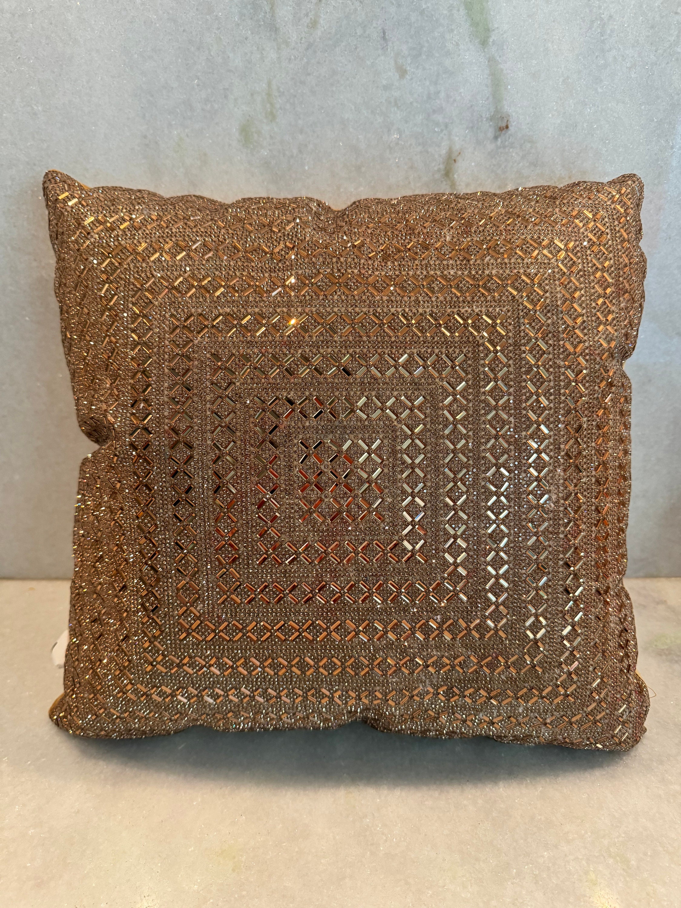 Sparkles Home Rhinestone 16x16 Madison Ave Jeweled Crystal Crystals ...