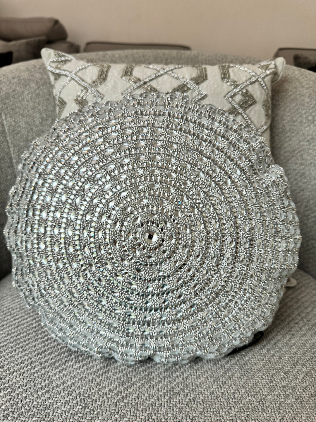 Sparkles Home Rhinestone Gatsby Round Jeweled Crystal Crystals Sparkle ...