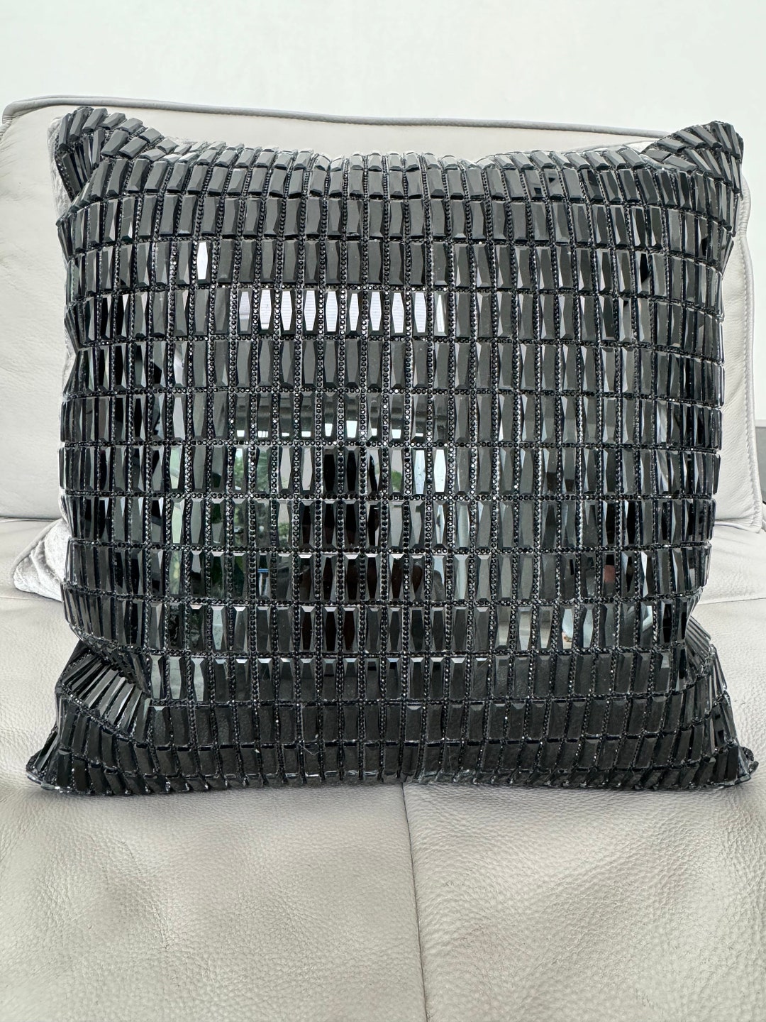 Sparkles Home Rhinestone 16x16 Fifth Avenue Jeweled Crystal Crystals ...