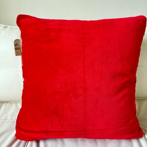 The World Traveler Collection India 20x20 Red Pink Braided Woven ...