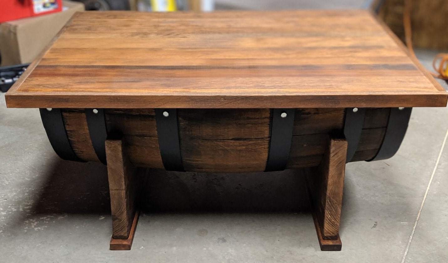 Whisky Barrel Coffee Table - Etsy