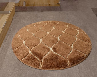 Caramel Bath Rug - Etsy