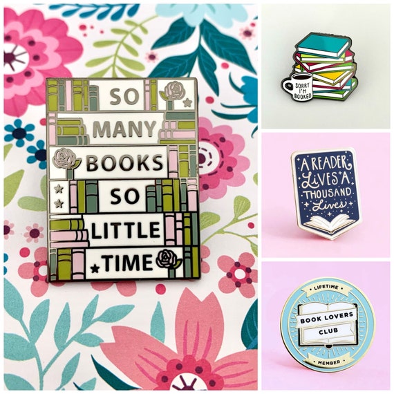 So Many Books so Little Time Book Lovers Club High Quality - Etsy UK