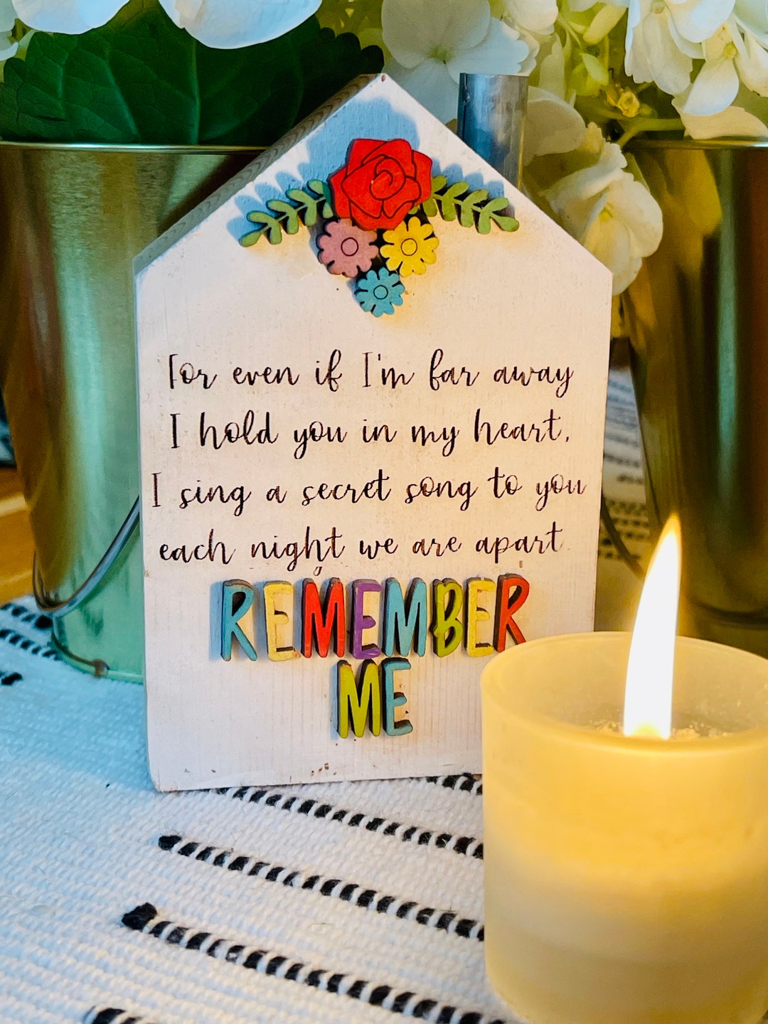 Recuerdame Ofrenda Sign | Remember Me Insipred Altar Sign | Dia De Los ...
