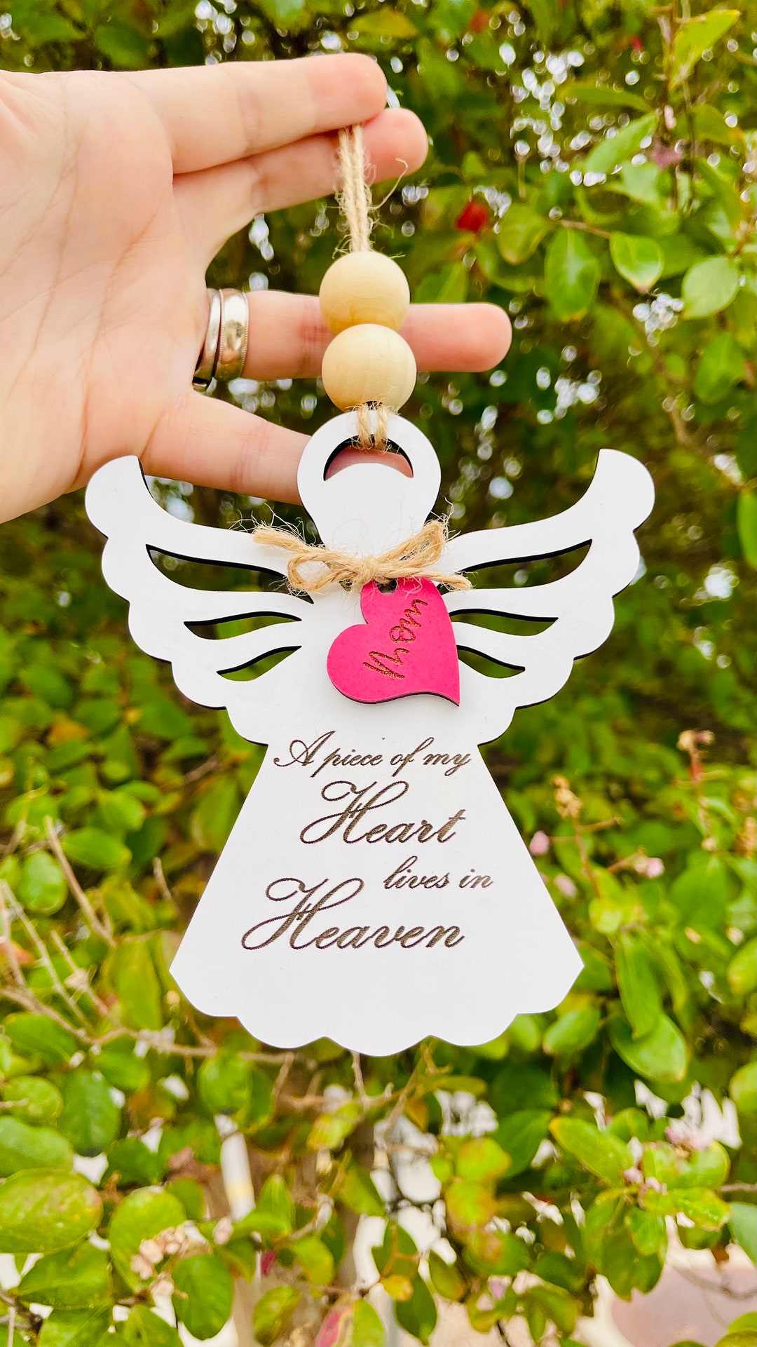 In Loving Memory Wooden Ornament | Personalized Christmas Memory ...