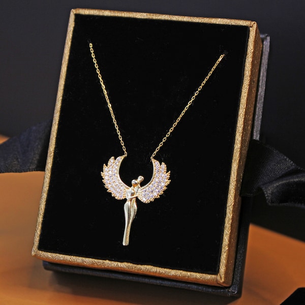 Angel Necklace - Etsy