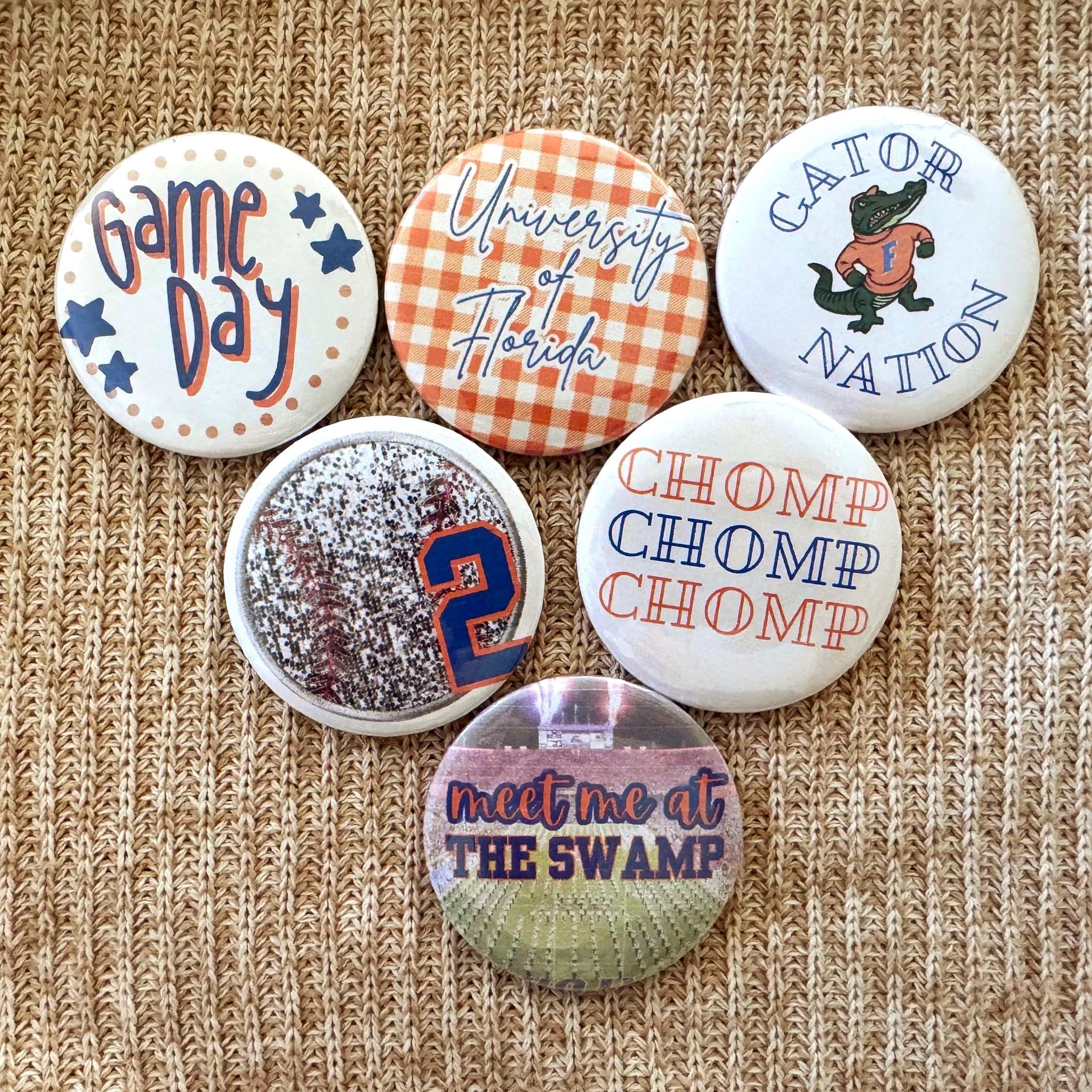 Custom Game Day Button BUNDLES: Personalized Team Spirit Pins - Etsy