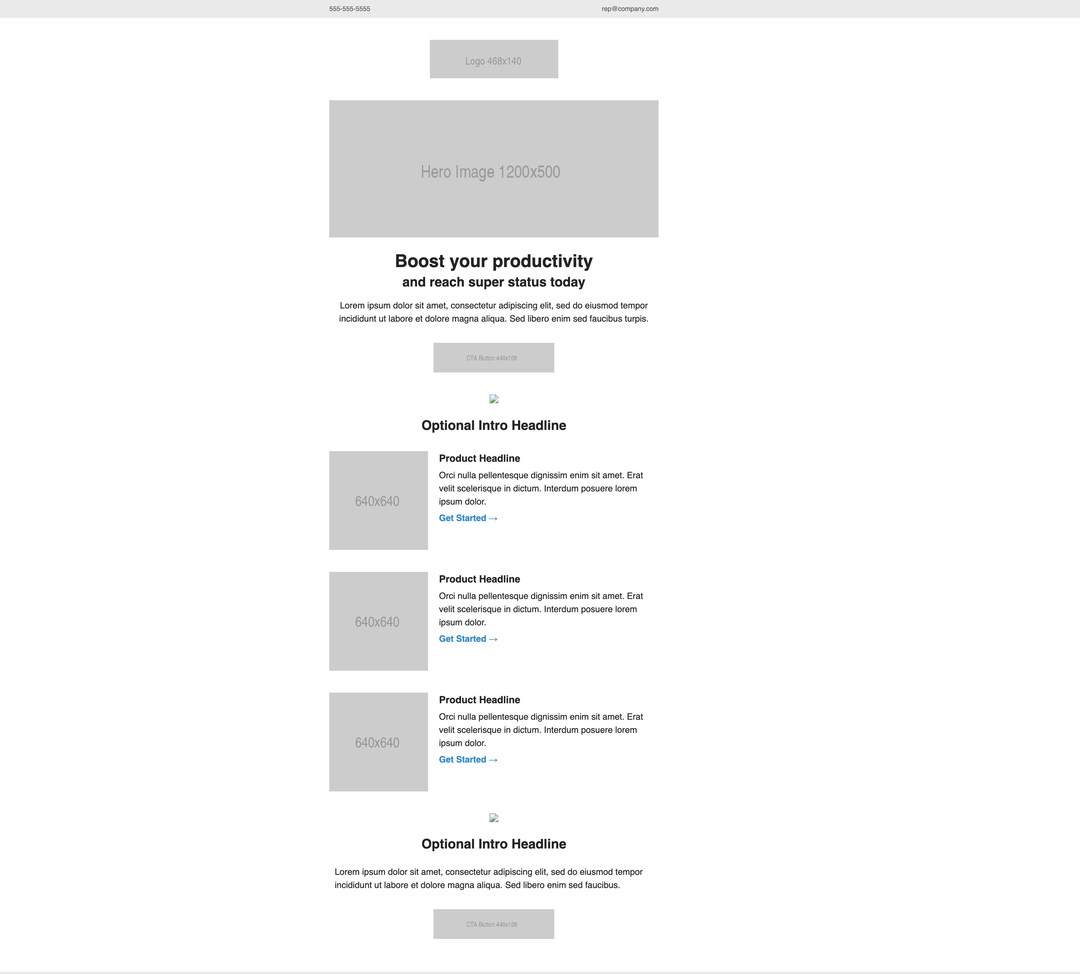 HTML and CSS Included: Big Bundle Email, Nurture & Landing Page ...