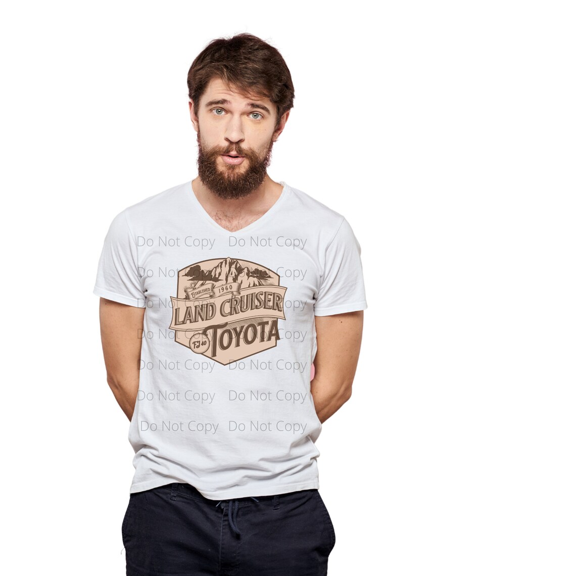 Toyota Land Cruiser Fj40 Logo Design Vintage Badge Patch - Etsy