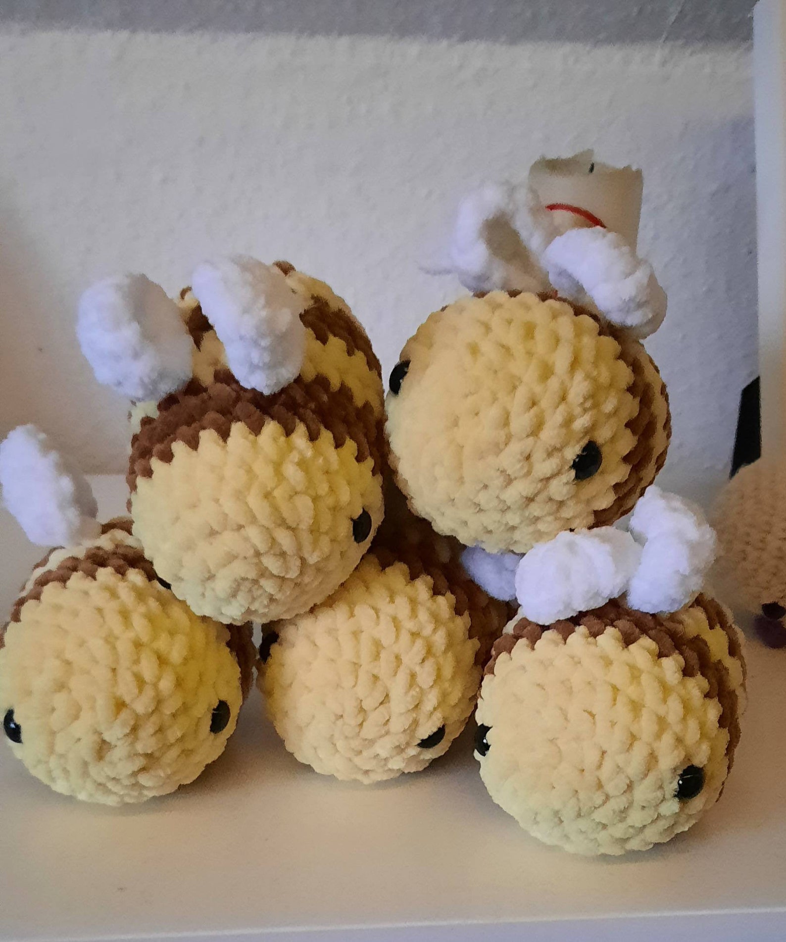 Amigurumi Bee & Bumblebee Plushies, Squishy and Small Handmade by ...