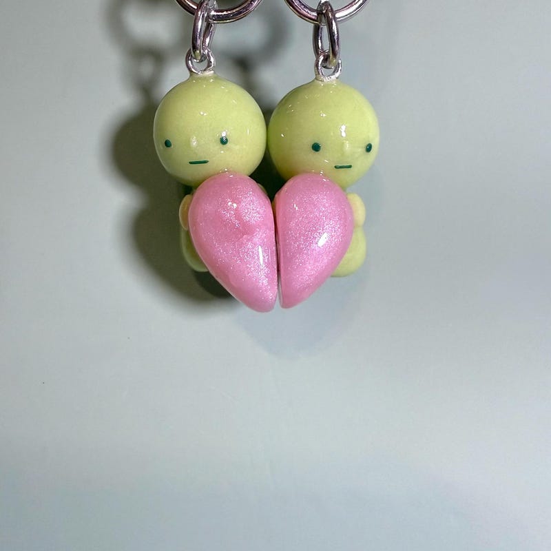 Smiski Matching Keychains - Etsy