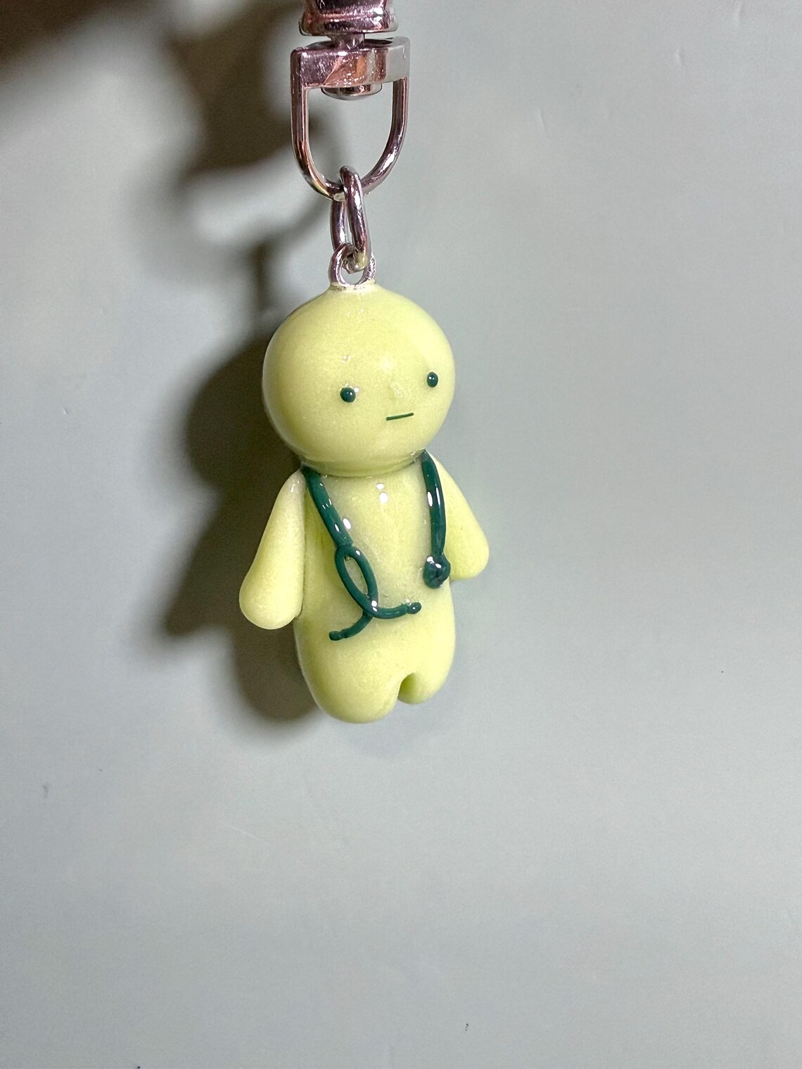 Nurse Smiski Clay Figure | Handmade Charm - Etsy