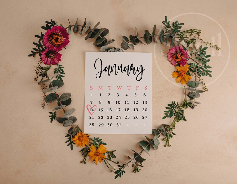 Simple Pregnancy Announcement Digital Due Date Calendar Baby - Etsy