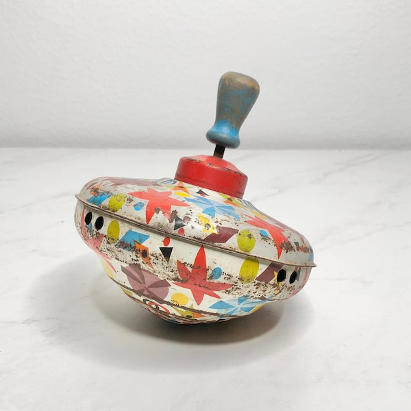 Spinning Top Toy - Etsy