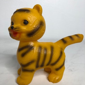 Vintage Edward Mobley Tiger Squeaky Toy. Rare 1960's Rubber Toy. - Etsy