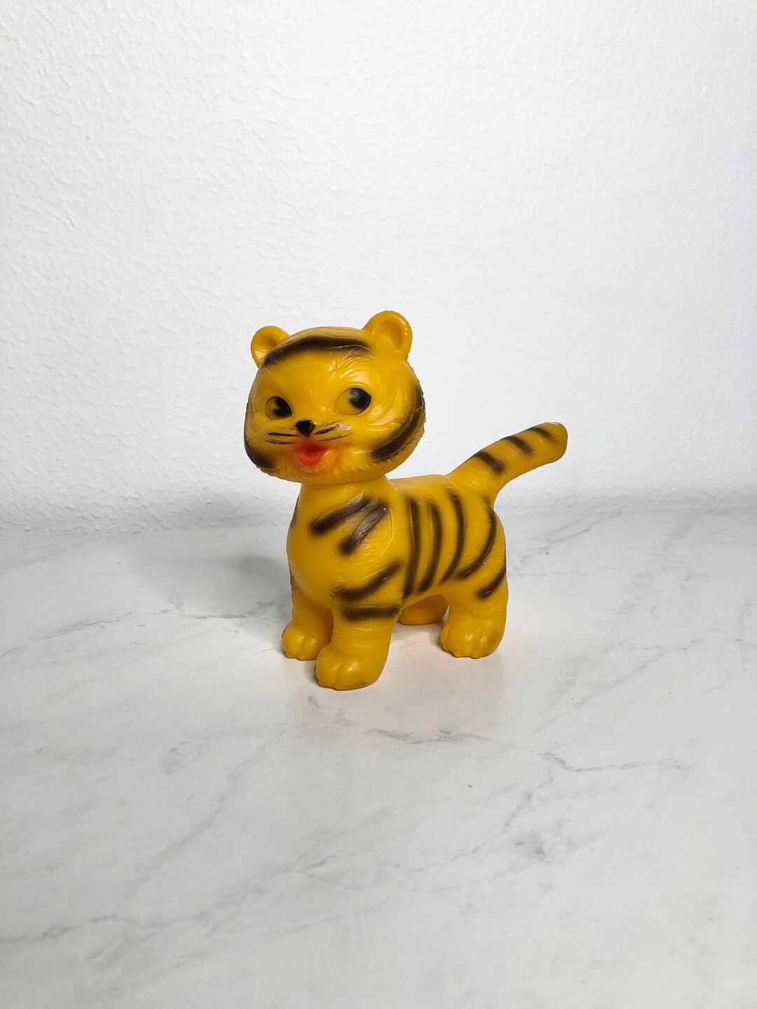 Vintage Edward Mobley Tiger Squeaky Toy. Rare 1960's Rubber Toy. - Etsy