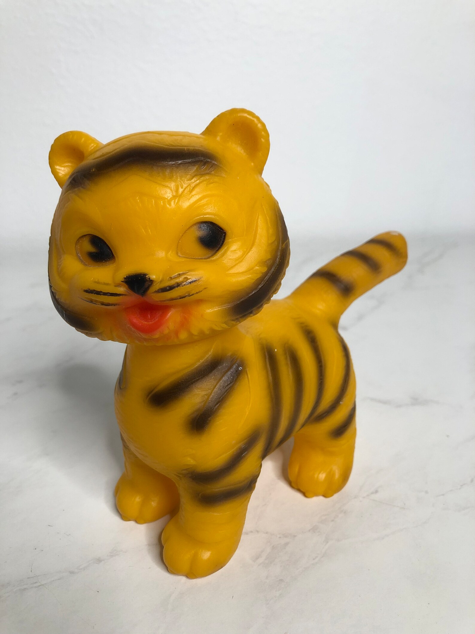 Vintage Edward Mobley Tiger Squeaky Toy. Rare 1960's Rubber Toy. - Etsy