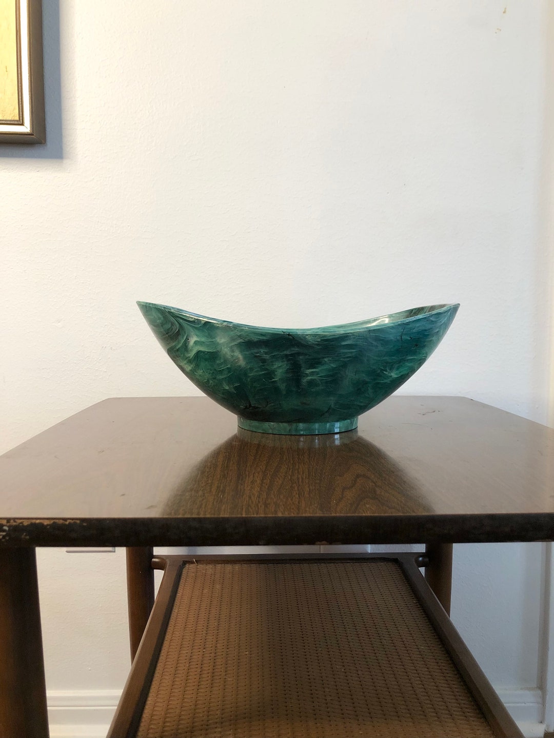 Vintage Plastic MCM Swoop Planter. Mid Century Melamine With a - Etsy