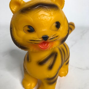 Vintage Edward Mobley Tiger Squeaky Toy. Rare 1960's Rubber Toy. - Etsy