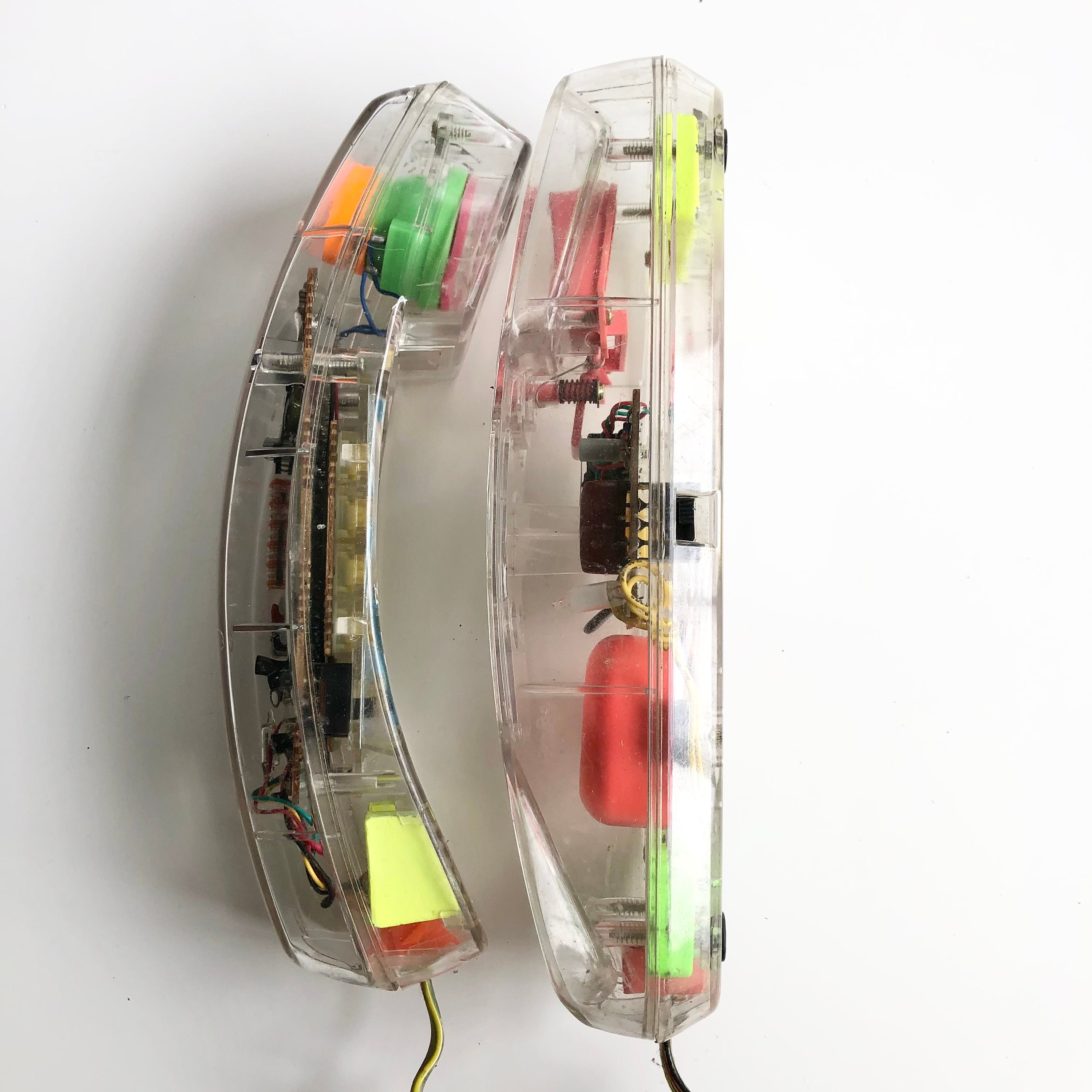 1980s Vintage Clear Transparent Very Popular Landline Telephone - Etsy