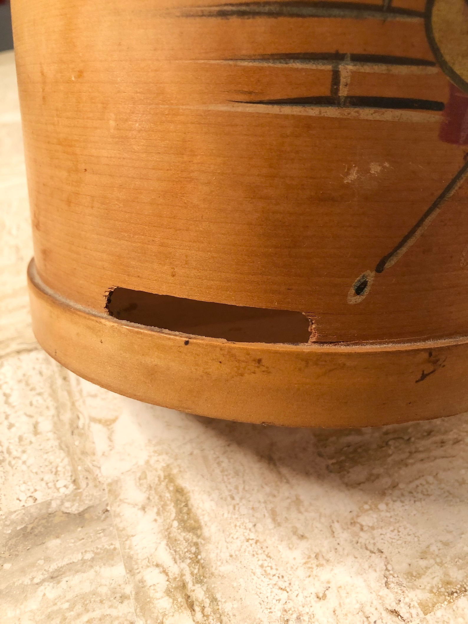 Vintage MCM Wooden Kitchen Canister Set With Barbecue Grill Design. 4 ...