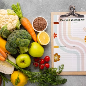 Printable Weekly Meal Plan, Meal Planner Printable, Instant Download ...